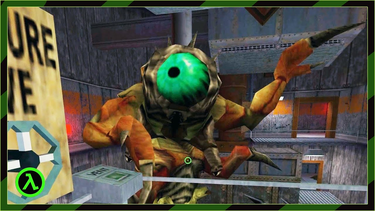 More strange... A weapon? A one-eyed bug. Half-Life: Opposing Force. Ch ...