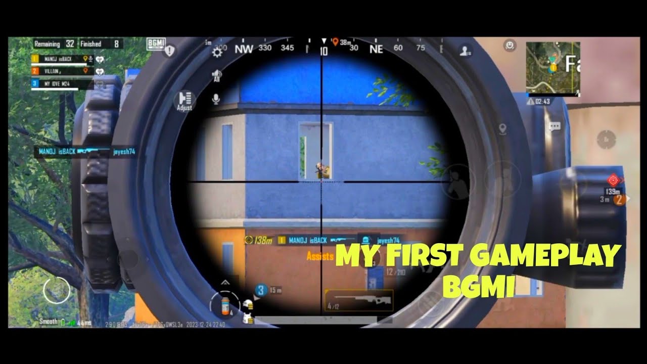 FIRST GAMEPLAY BGMI #bgmi #bgmigameplay - YouTube