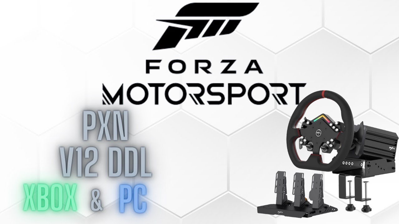 PXN V12 Lite Forza Motorsport Xbox series X - YouTube