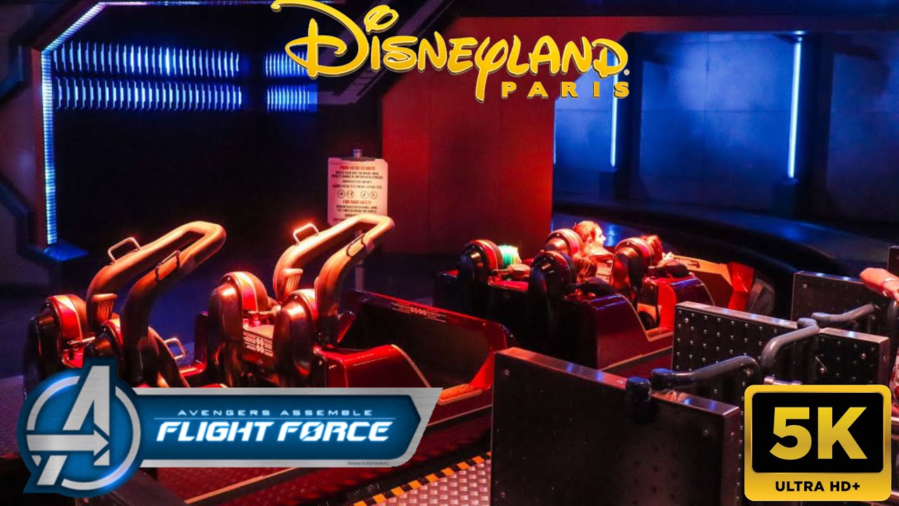Avengers Ride at Disneyland Paris - Avengers Assemble: Flight Force ...