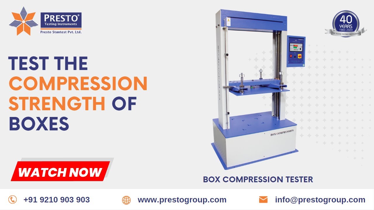 Box Compression Tester Manufacturers | बॉक्स कंप्रेशन टेसटर ...