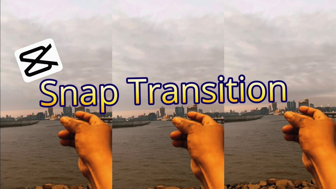 How To Edit Snap Transition In CAPCUT | Tiktok Trending Transition ...