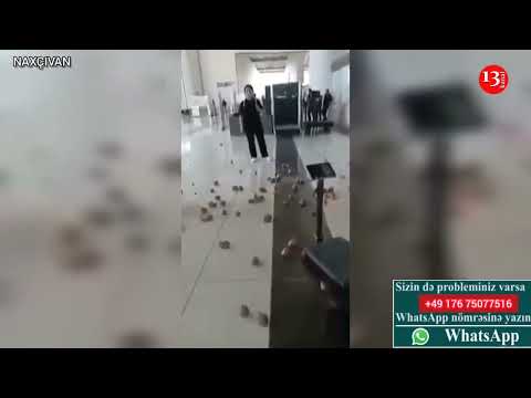 SON DƏQİQƏ: Naxçıvan Gömrüyündə QARŞIDURMA-Vətəndaşın ərzağını ətrafa dağıtdılar