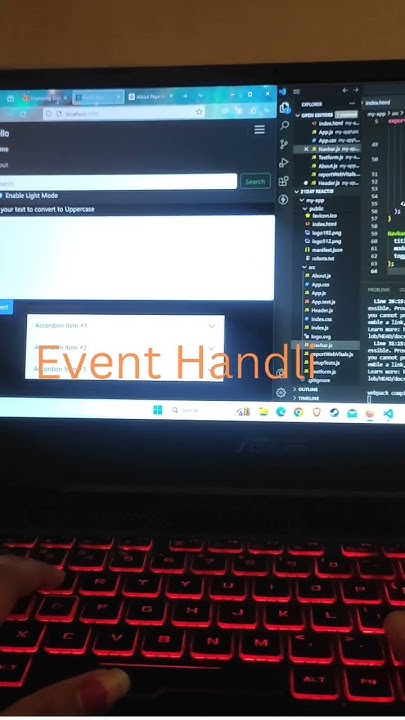 21 days react js challenge day 5#react #reactjs #programming #js - YouTube