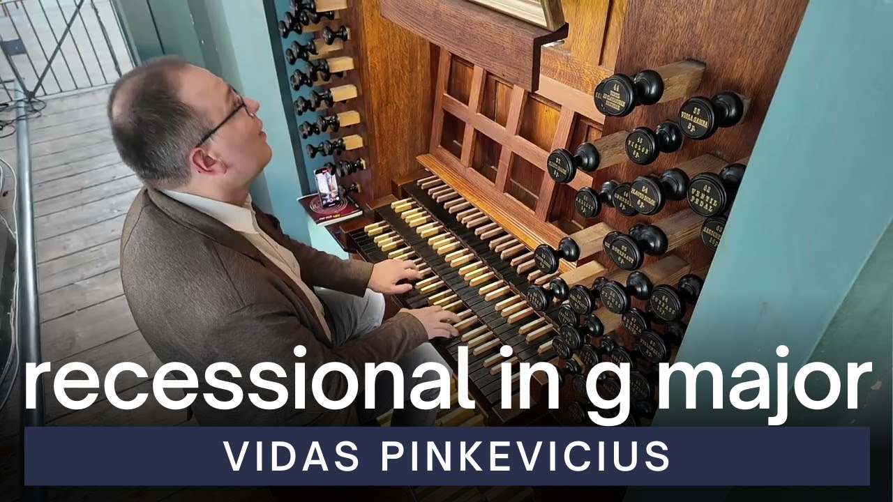 Vidas Pinkevicius - Recessional in G Major, Op. 359 | VU St. John's ...