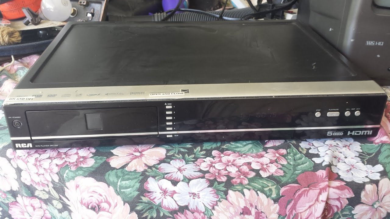 RCA dvd player DRC290 Onecheapdad - YouTube