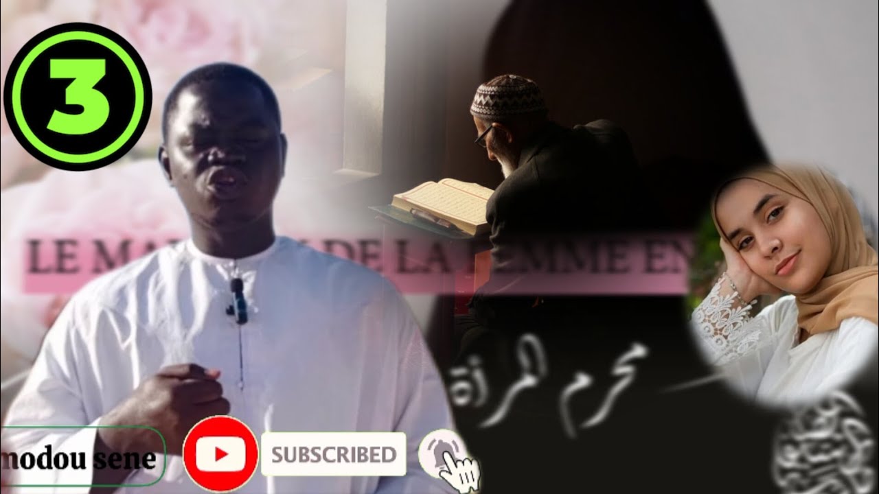 Oustaz modou sene / partir (3) wakhtanou koor gui - YouTube
