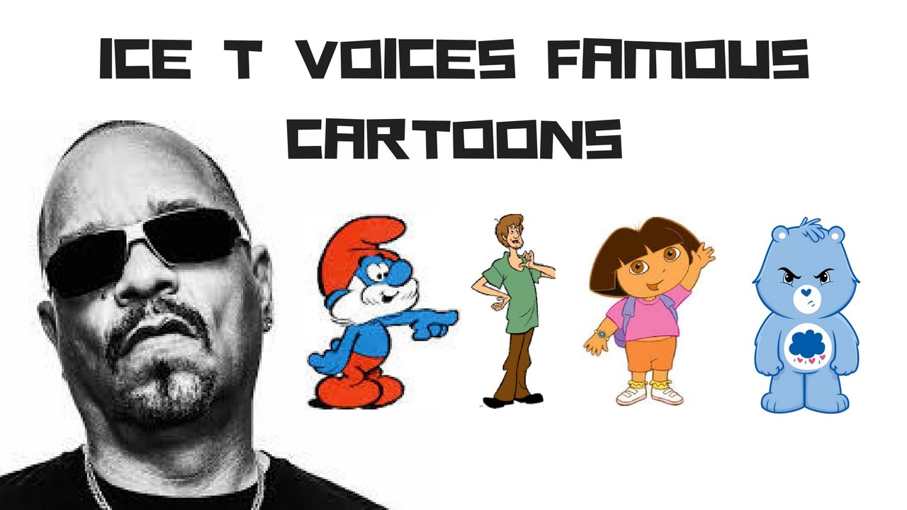 ICE T VOICES FAMOUS CARTOONS - YouTube