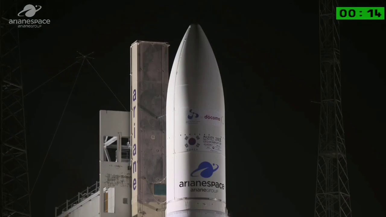 Arianespace Flight VA252 - JCSAT-17 and GEO-KOMPSAT-2B Successfully ...