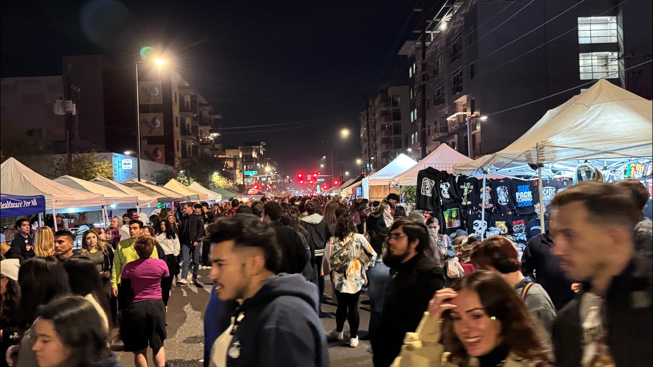 64º Night at First Friday - Pt 1 of 2 - Downtown Phoenix - January 2025 ...