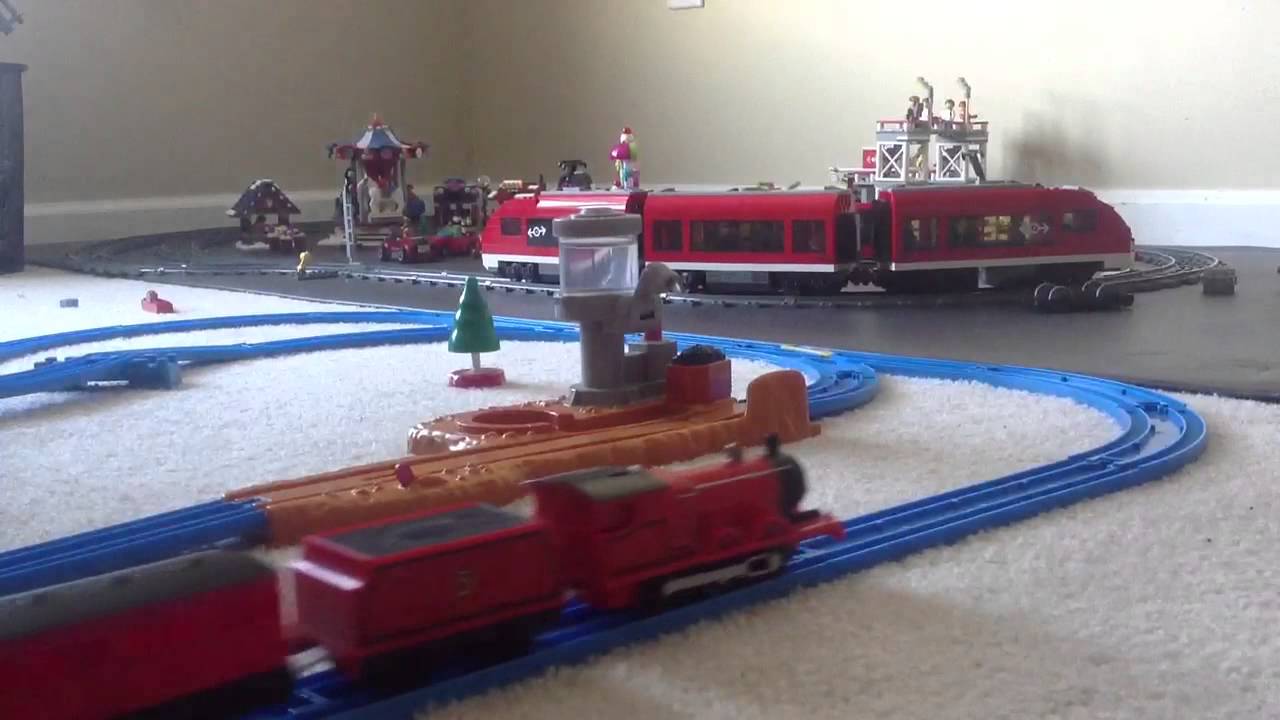 Steam along Thomas vs James - YouTube