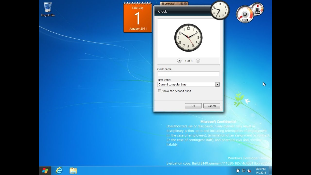 Installing Windows 8 build 8140 - YouTube