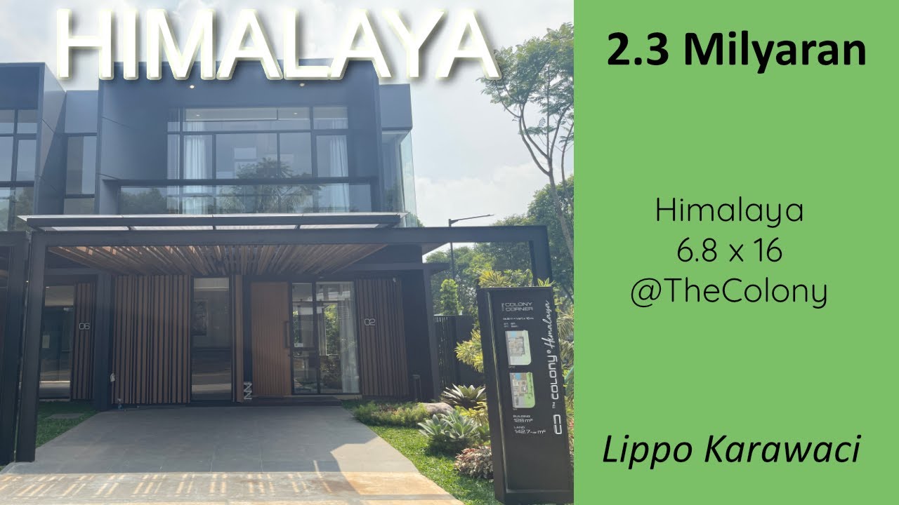 Review rumah 7x18 The Colony at Himalaya Lippo Karawaci Tangerang - YouTube