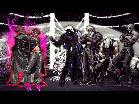 [KOF Mugen] Iori Yagami Fen LV 2 Vs Archimonde Rugal Team