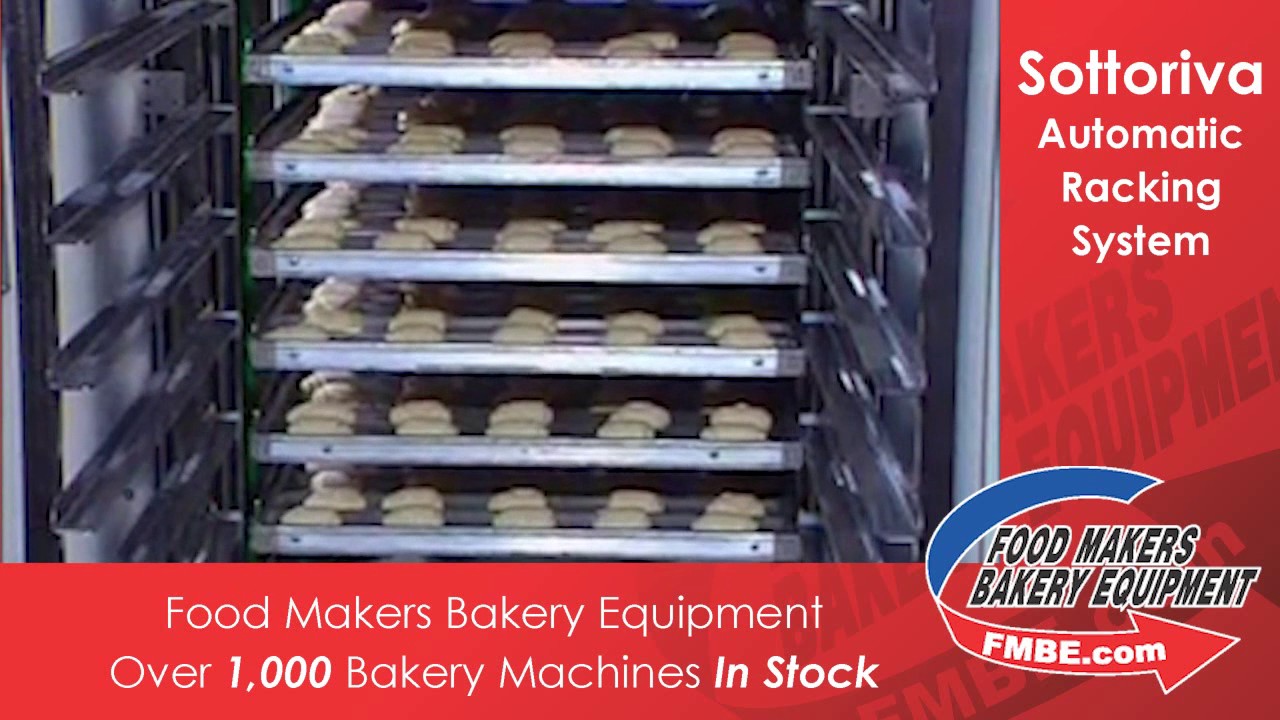 Sottoriva - Automatic Racking System | Food Makers Bakery Equip - YouTube