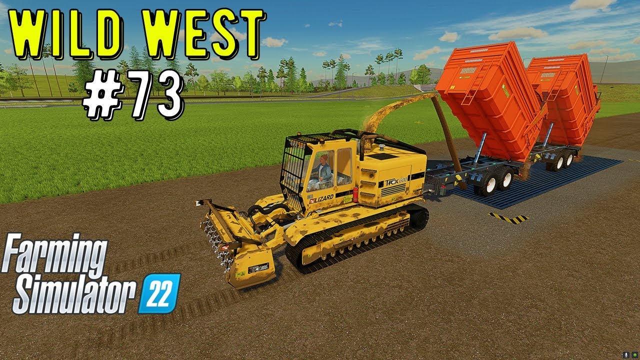 farming Simulator 22 fs22 timelapse Ep #73 Wild West Map fs22 Mods ...