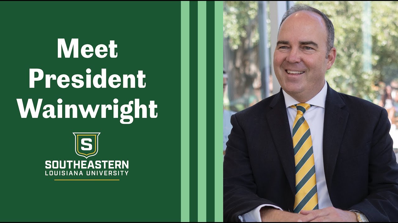 Meet Southeastern's President, William Wainwright - YouTube
