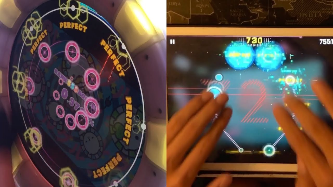 超常マイマイン ALL PERFECT v.s. TP100 【Maimai x Cytus 2】 - YouTube
