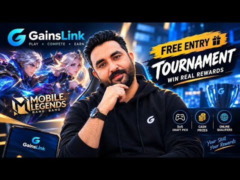 GainsLink MLBB Tournament 🏆 FREE Entry | Mobile Legends: Bang Bang