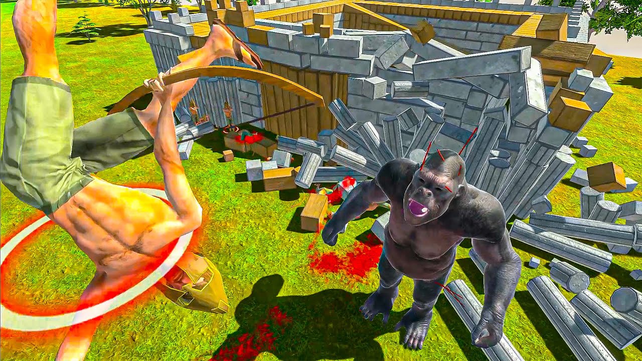 New Giant Goro is Attacking the Castle - Animal Revolt Battle Simulator ...