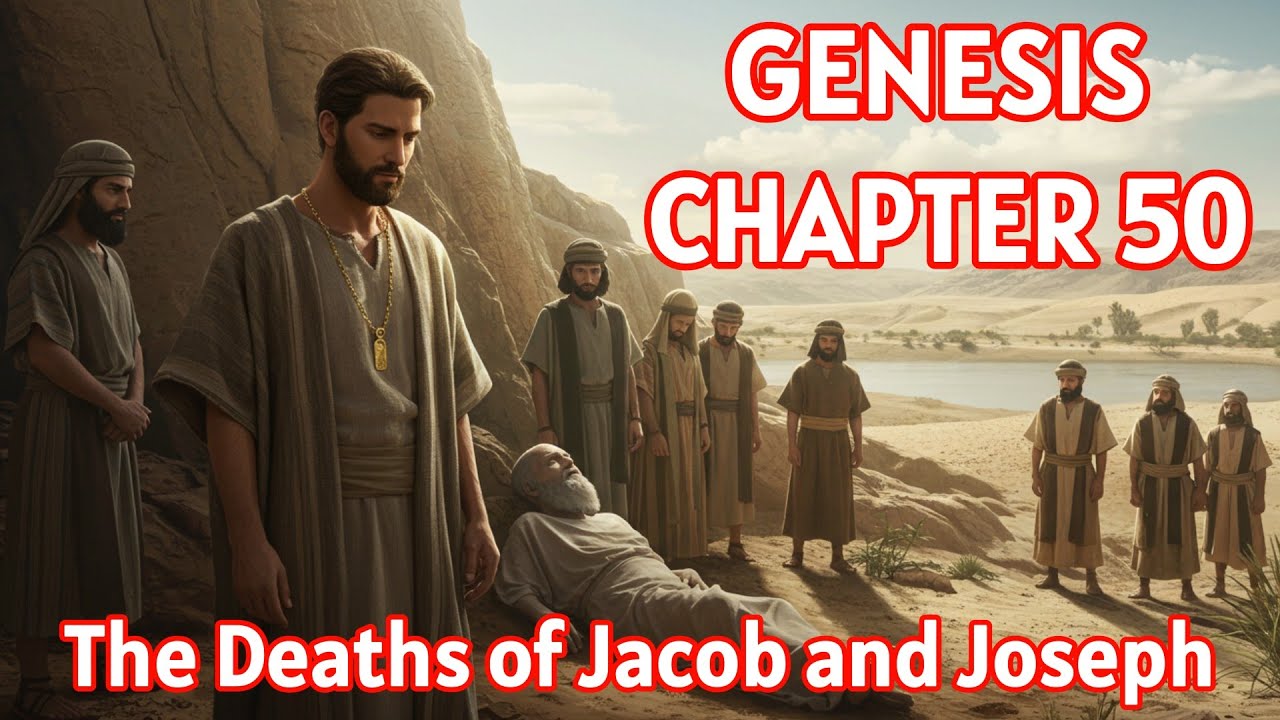 Genesis Chapter 50 – Illustrated Bible Reading - The Deaths of Jacob ...