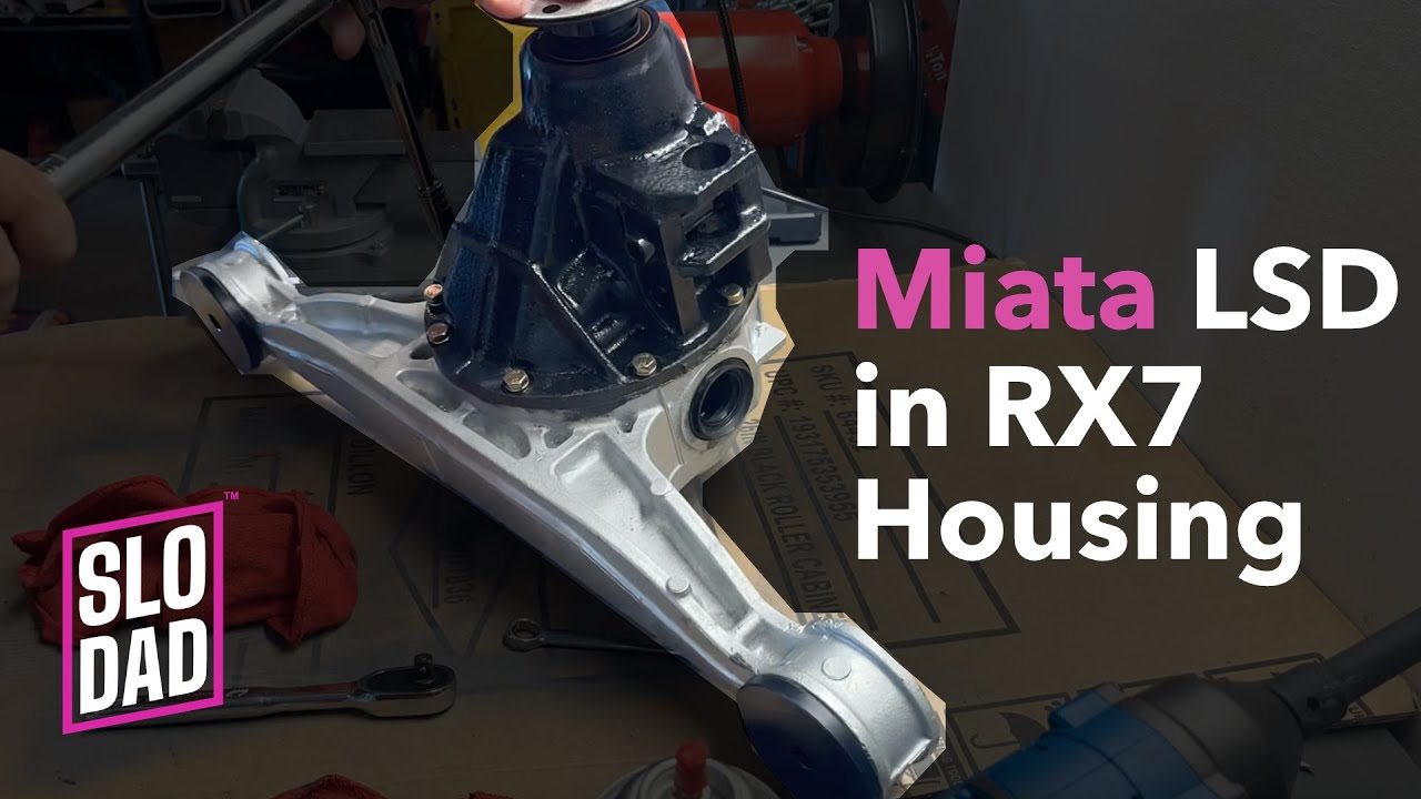 Miata LSD Install in FC RX7 Housing - YouTube