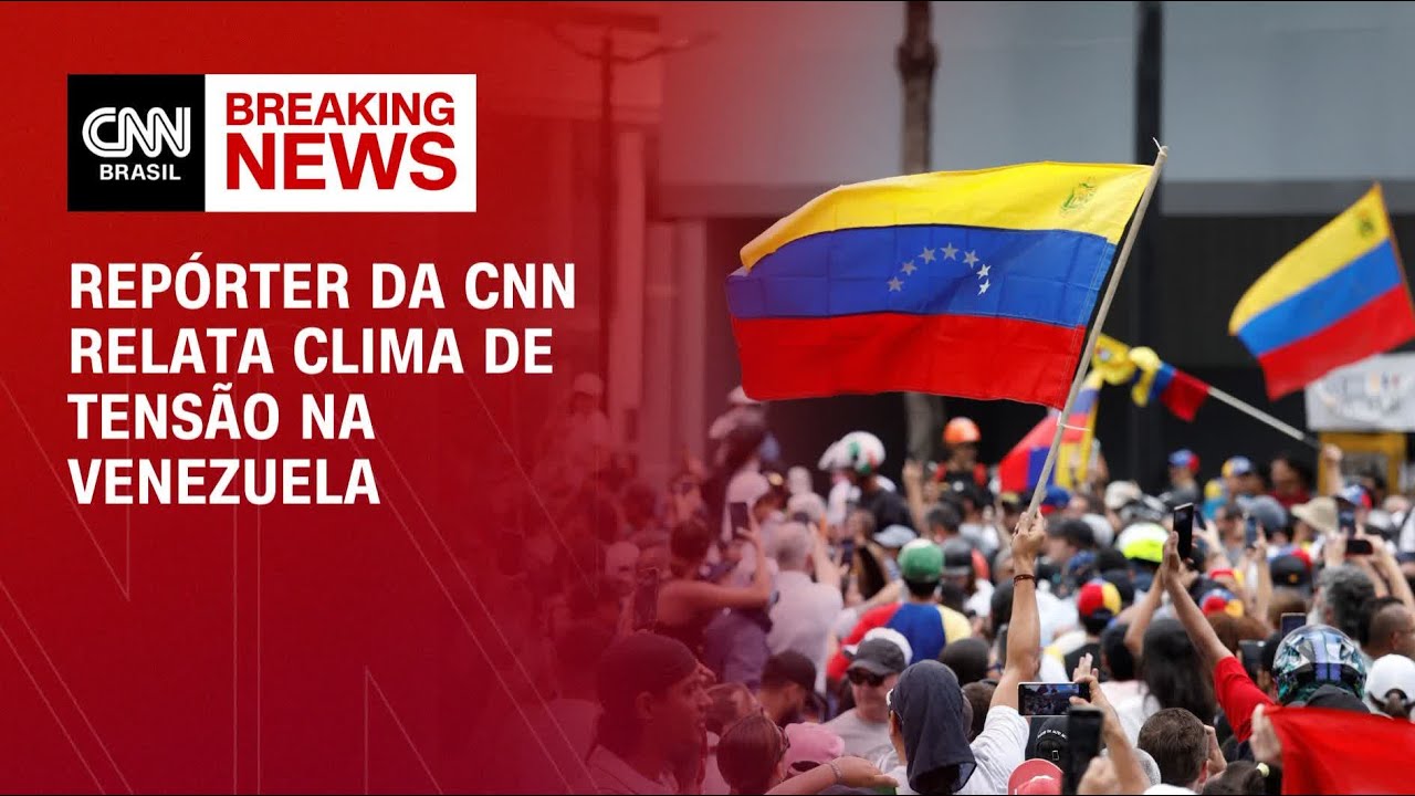 Repórter da CNN relata clima de tensão na Venezuela | BASTIDORES CNN ...