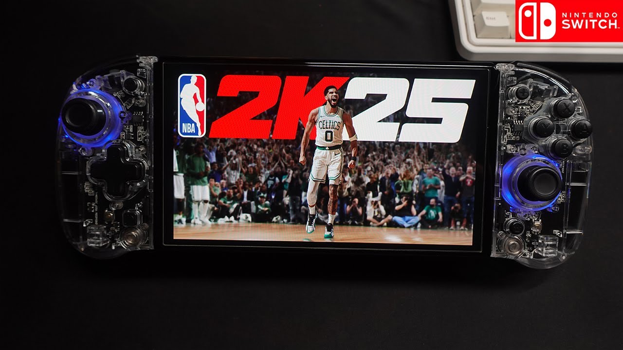 NBA 2K25 Gameplay On Nintendo Switch Oled - YouTube