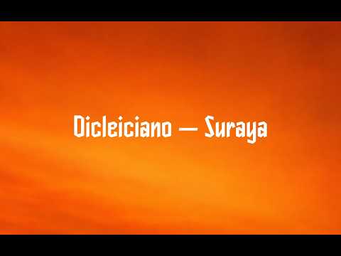 Dicleiciano - Suraya (Official Lyric Video)