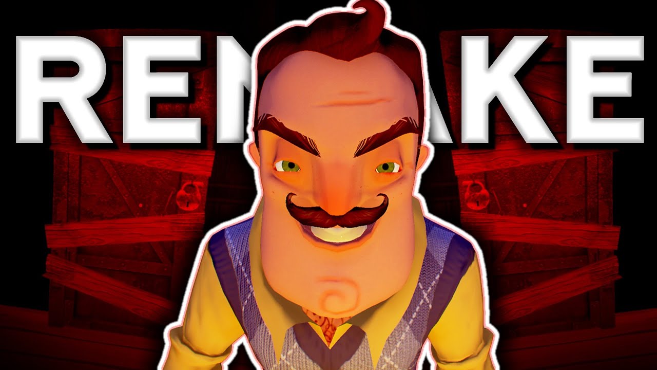 This Hello Neighbour Remake Almost Made Me Lose My VOICE! - YouTube