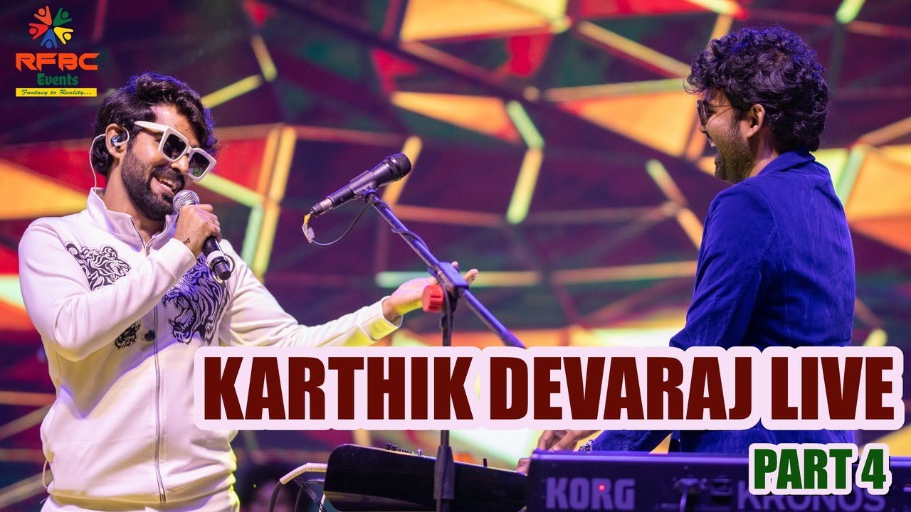 Karthik Devaraj LIVE | PART 4 #rfbcevents #karthikdevaraj #airtelsupersinger - YouTube