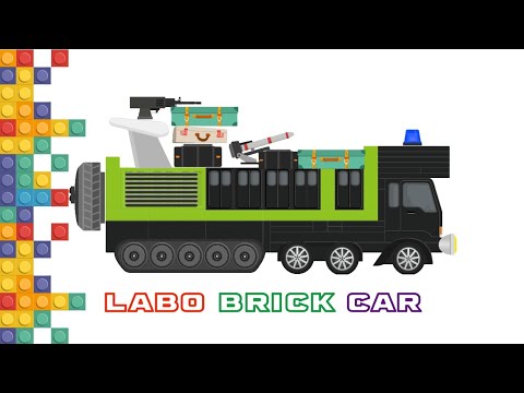Super Truck in Labo Brick Train Build Game for Kids and Toddler - YouTube