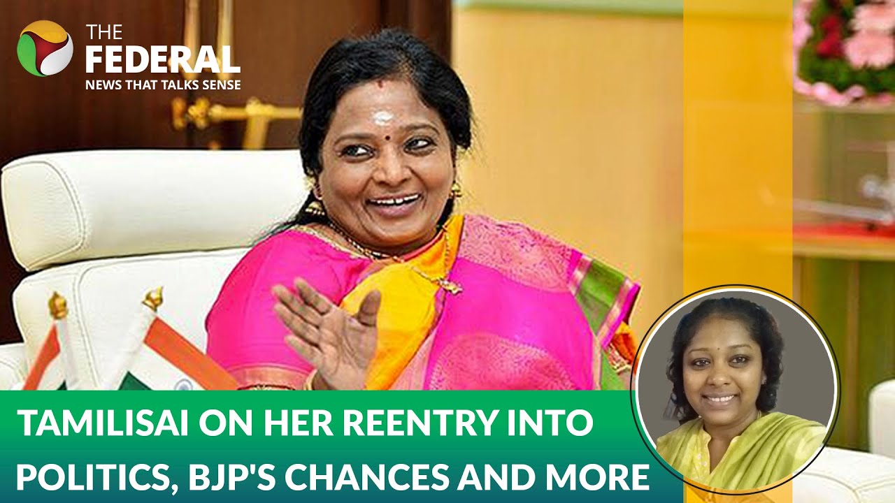 How can NEET or CAA be banned? DMK is lying: Tamilisai Soundararajan | The Federal - YouTube