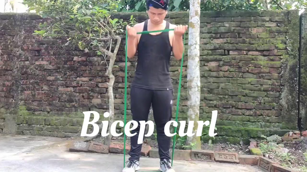 Types of banded Upper Body Workout - YouTube
