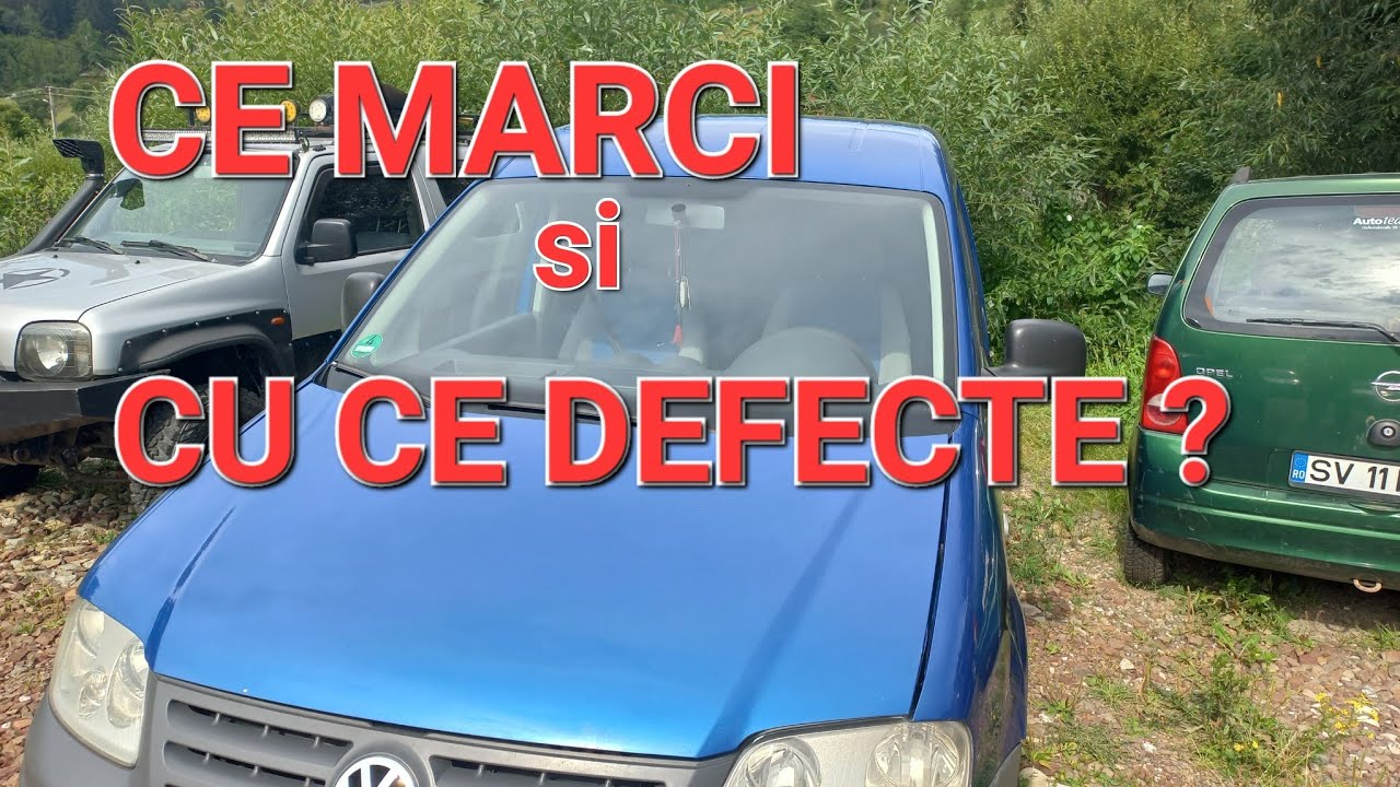 CE MASINI SI CU CE DEFECTE AVEM LA REPARAT - YouTube