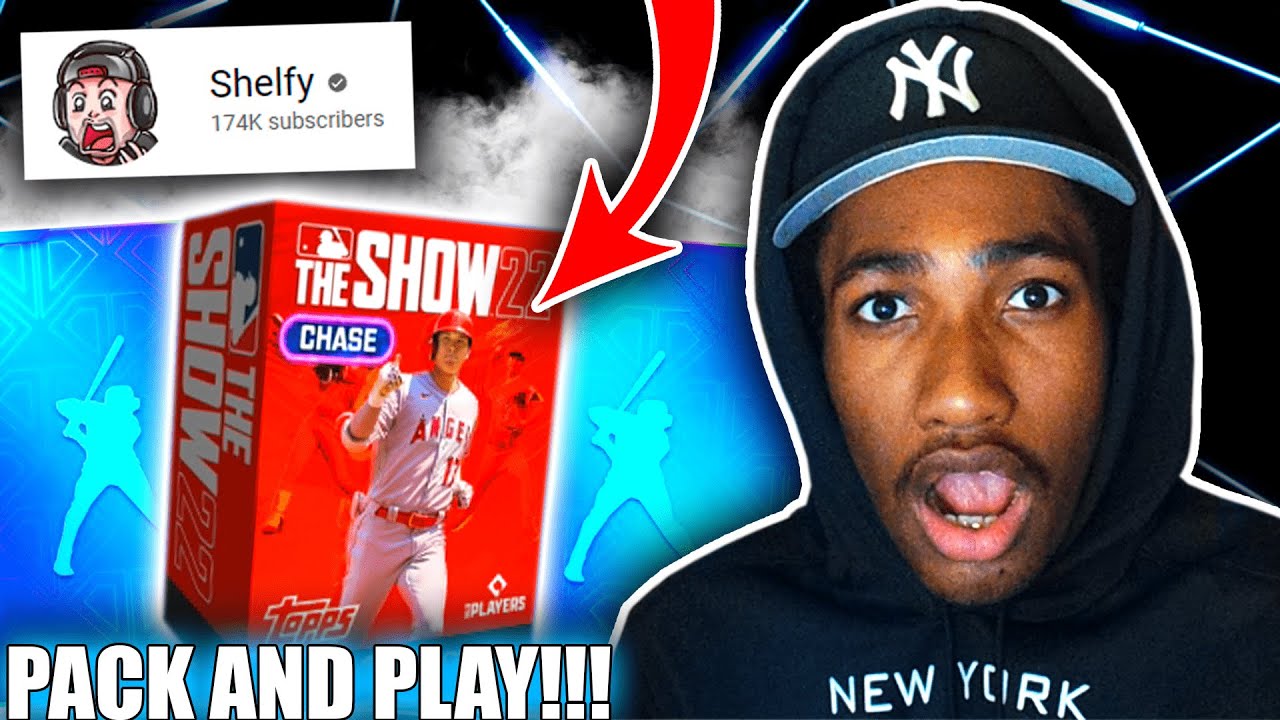 Huge Pack and Play vs Shelfy on MLB The Show 22!!! Shelfy Pulled WHO?!? - YouTube