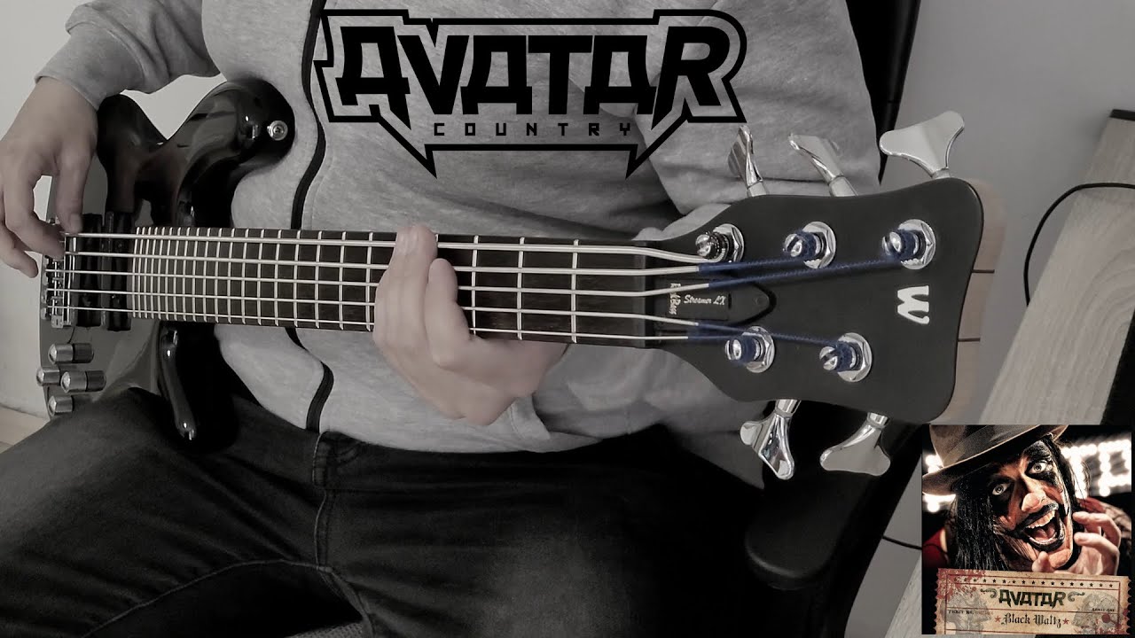 Avatar- Paint Me Red [Bass Cover] - YouTube