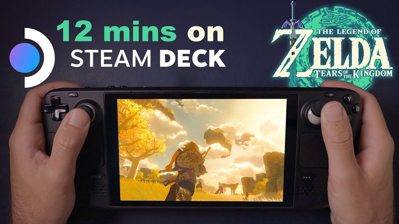 So much FUN playing on the Steam Deck | ToTK | Yuzu - YouTube