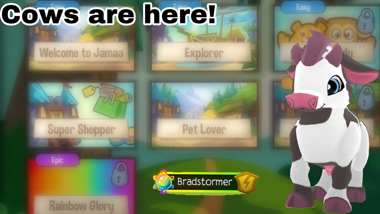 Cows & missions are here! | Animal Jam - YouTube