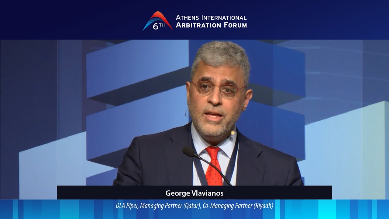 6th Athens International Arbitration Forum: George Vlavianos - YouTube