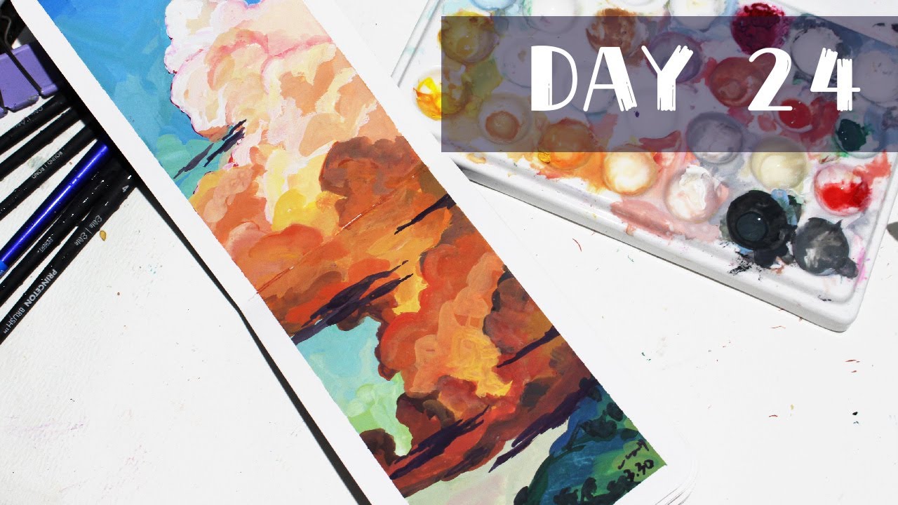 30 day SKETCHBOOK CHALLENGE Day24 - YouTube