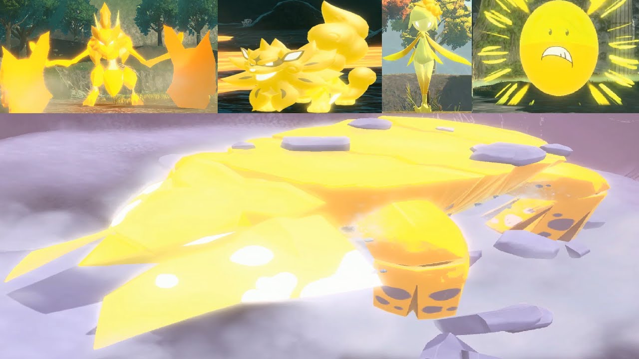 Pokemon Legends Arceus - All Noble Pokemon - YouTube