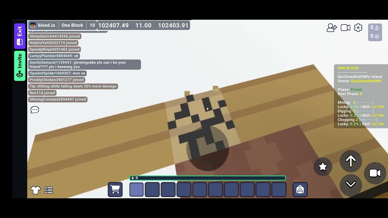 Bloxd.io (ONE BLOCK) THE Epic Series - YouTube