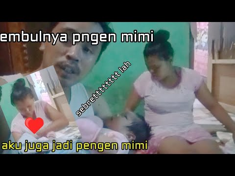 menyusui si embul-rewel pengen mimi cucu