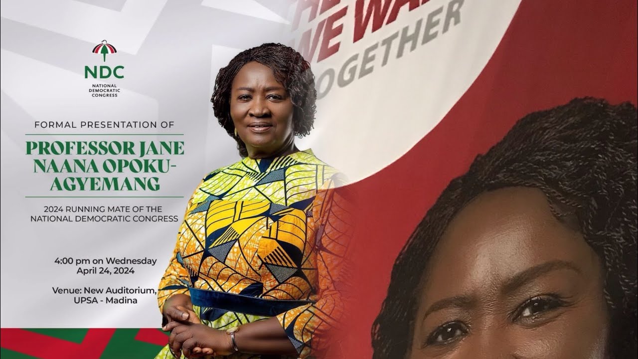 Jane Naana Opoku Agyemang & John Mahama Superb Entry at UPSA Today ...