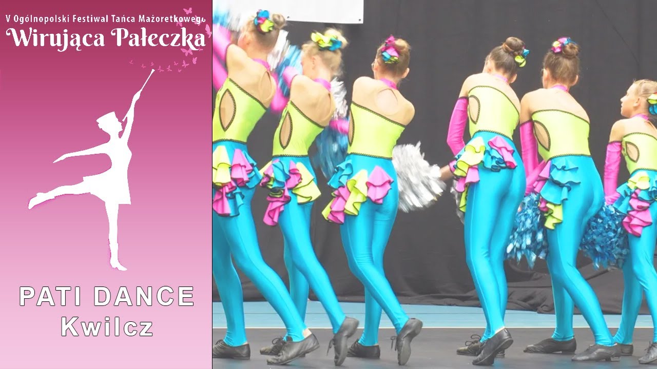 PATI DANCE Kwilcz Juniorki Miniformacje POM-POM Wirująca Pałeczka ...