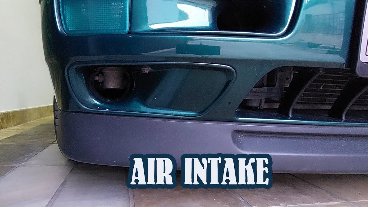 Vw Golf 3 / Air Intake Lower Bumper - Aluminium Grill - YouTube