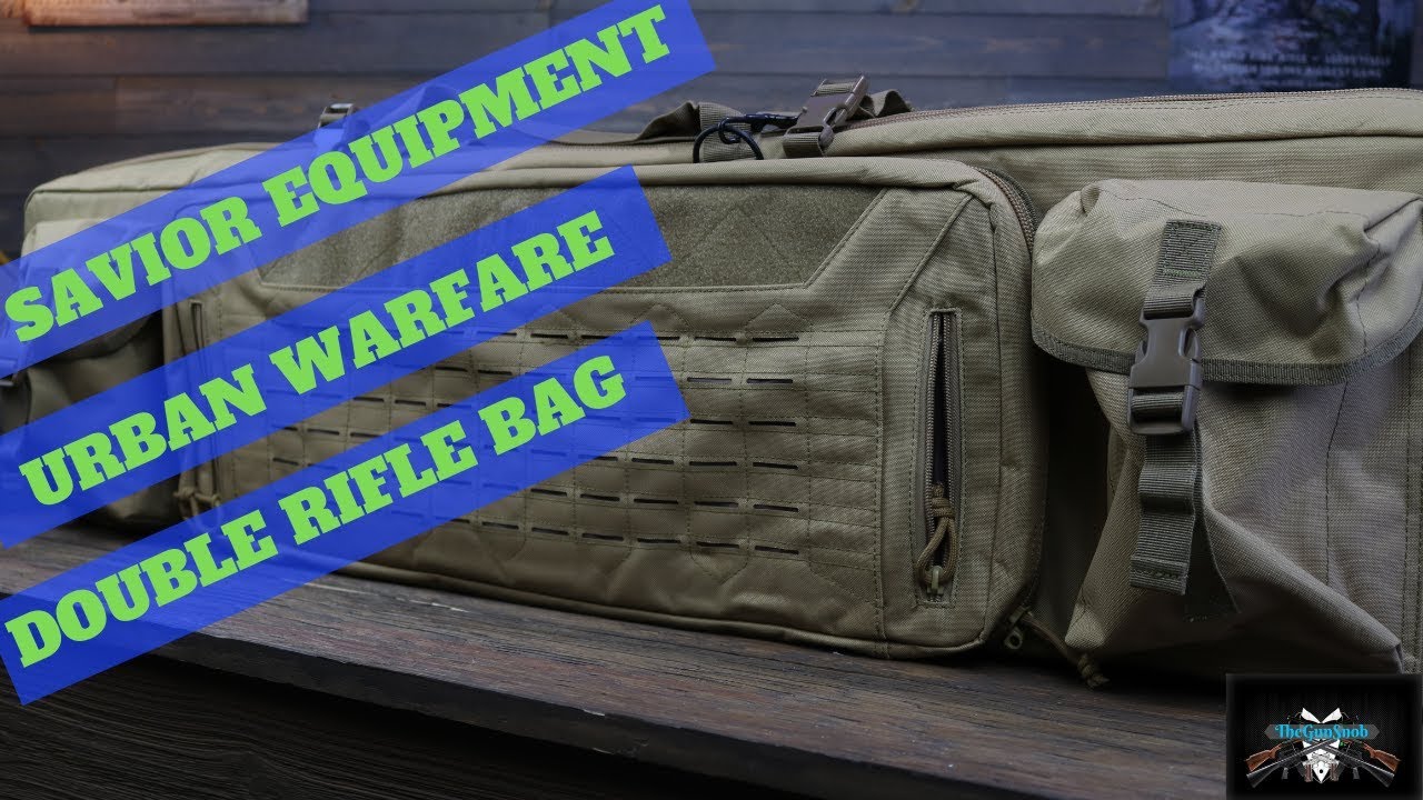 Savior Equipment Urban Warfare Double Rifle Bag Review - YouTube