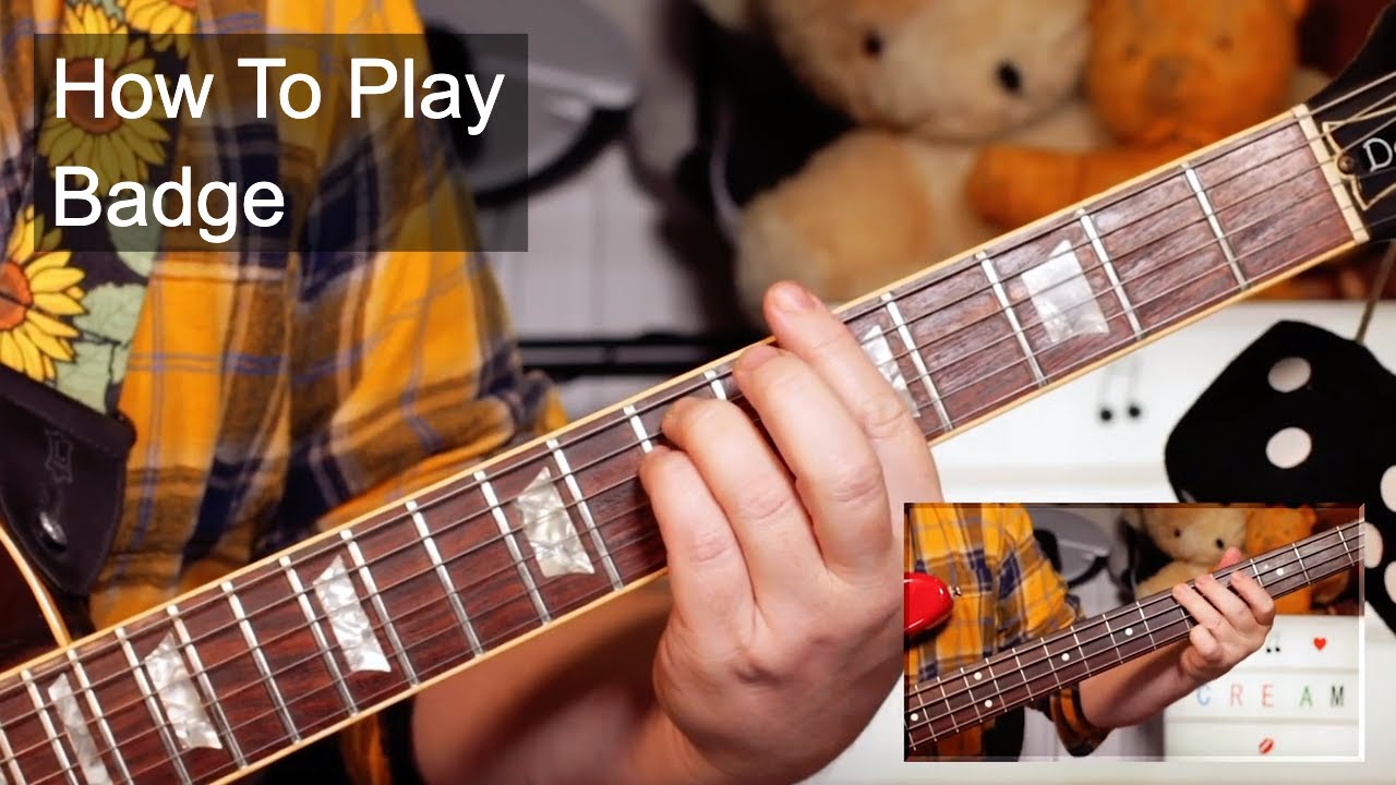'Badge' Cream Guitar & Bass Lesson - YouTube