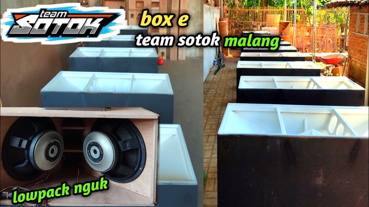 READY...!! BOX TEAM SOTOK MALANG READY DI WORK SHOP 3D BOX CUSTOM. JRT AUDIO - YouTube